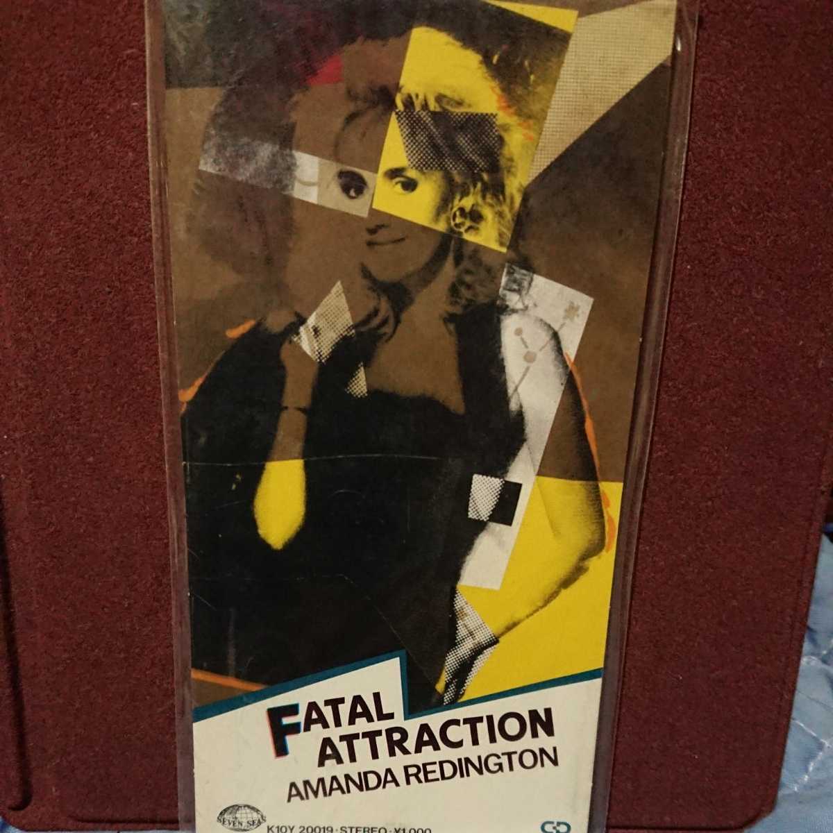 アマンダ レジントン のシングルCD 「フェイタル アトラクション」 プロモ用見本盤です。Amanda Redington FATAL ...