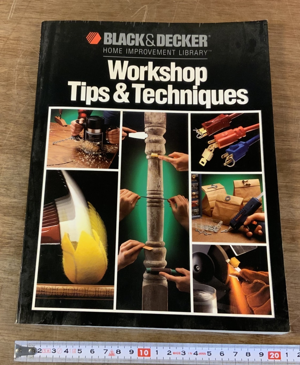 【傷や汚れあり】 送料無料 WORKSHOP TIPS &TECHNIQUES アメリカ 木工 工具 道具 大工 128ページ 写真 冊子 本 古本 古書 雑誌 印刷物 /くSIら/AA ...