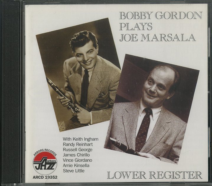 D00111623/CD/ボビー・ゴードン「Bobby Gordon Plays Joe Marsala」の落札情報詳細 - ヤフオク落札価格検索 オークフリー