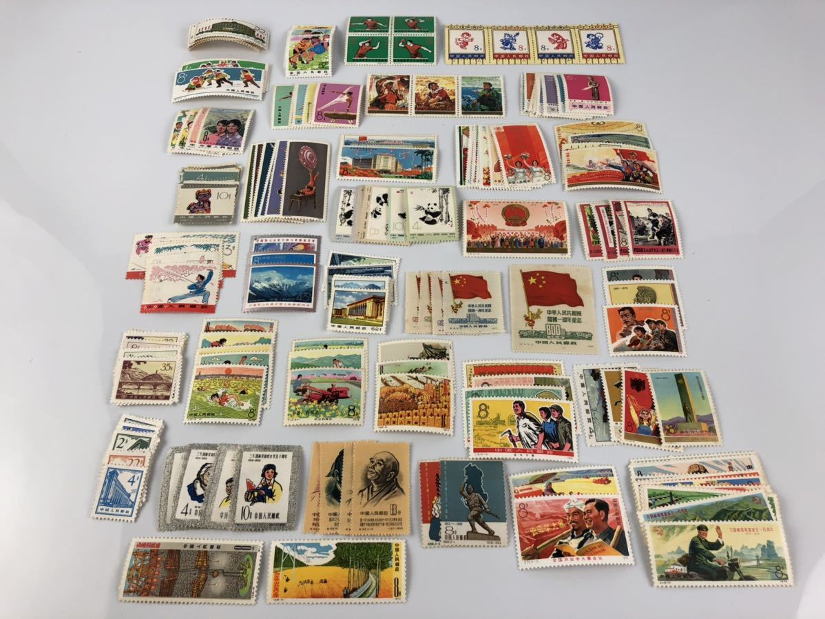 ★未使用★中国切手 バラ J1 J2 J3 J4 J5 J6 J7 J9 J10 J11 紀6 紀33 T2 T3 T8 T13 革13 1970年代 大量 まとめokoy1087140 ...