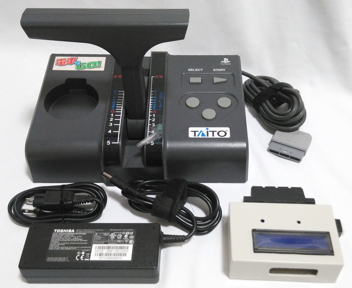 電車でGO!コントローラ(ワンハンドルタイプ)パワーパック(SN85)パルス制御 マイコン2系統 車両別特性加減速パターン設定 自作 AC ...