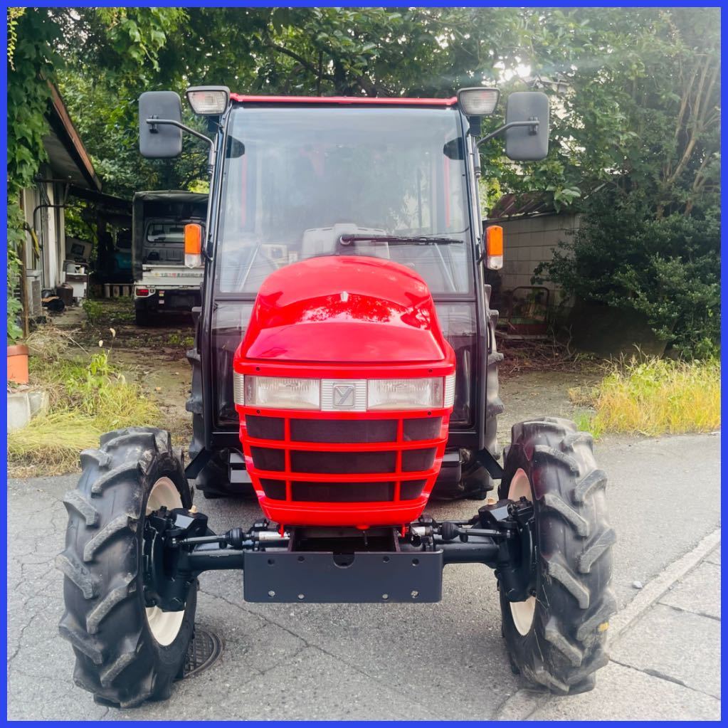 ★ヤンマートラクター AF350(35馬力) ★エアコンキャビン付 ★(HI-SPEED)パワステ★4WD 2WD ★898H使用の落札情報 ...