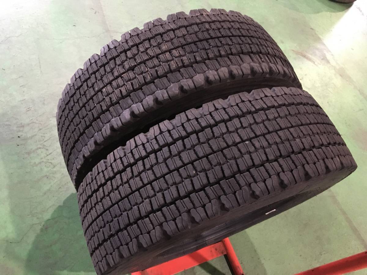 【傷や汚れあり】m777-1-7 ☆235/70R17.5 136/134 高荷重レア BS ブリヂストン W970 中古スタッドレス2本 トレーラー台車用に♪ k70の落札情報詳細 ...