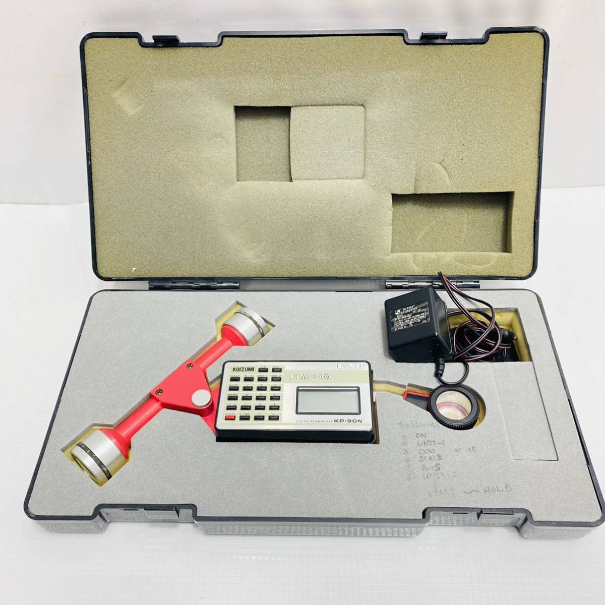 【やや傷や汚れあり】【030827-23】中古品 UCHIDA 内田 デジタルプラニメーター 測定器 面積計 KP-90Nの落札情報詳細 - Yahoo!オークション落札価格検索 オークフリー