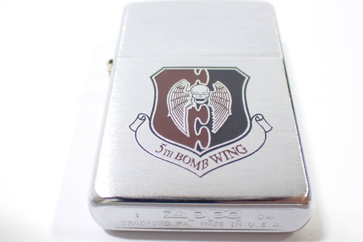 【未使用】65489 -21 未使用 Zippo 5TH BOMB WING Iraq OPERATION IRAQI FREEDOM ...