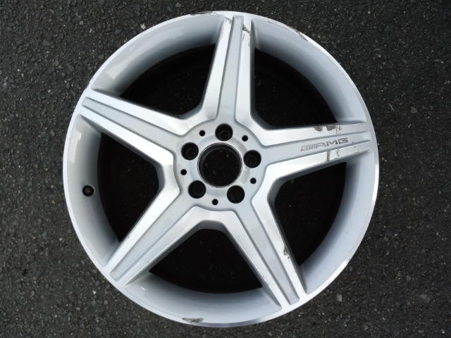 【やや傷や汚れあり】AMG A2214016002 19インチ 8.5J +43 MERCEDES BENZメルセデスベンツ純正アルミ ...