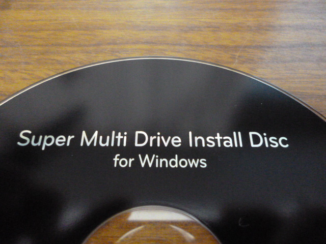 【やや傷や汚れあり】送料無料980円即決!! LG Super Multi Drive Install Disc CyberLink ...