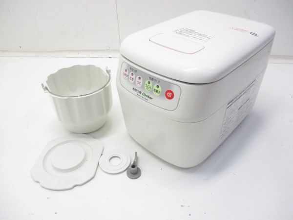 エムケー精工 もちつきCooker 1升 1.8L RM-18MN ホワイト もちつき機 上蒸し式 餅つき パン うどん 和菓子＠140 の落札情報詳細| ヤフオク落札価格情報 オークフリー