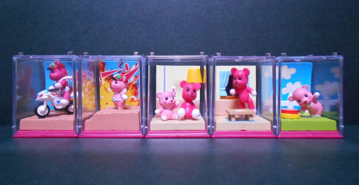 【未使用】:【新品!!】 PostPet ポストペット ポケットワールド V3 全5種 コンプ モモ コモモ 仮面ライダー 2003年 ガシャポン フィギュア バンダイの落札情報詳細 ...