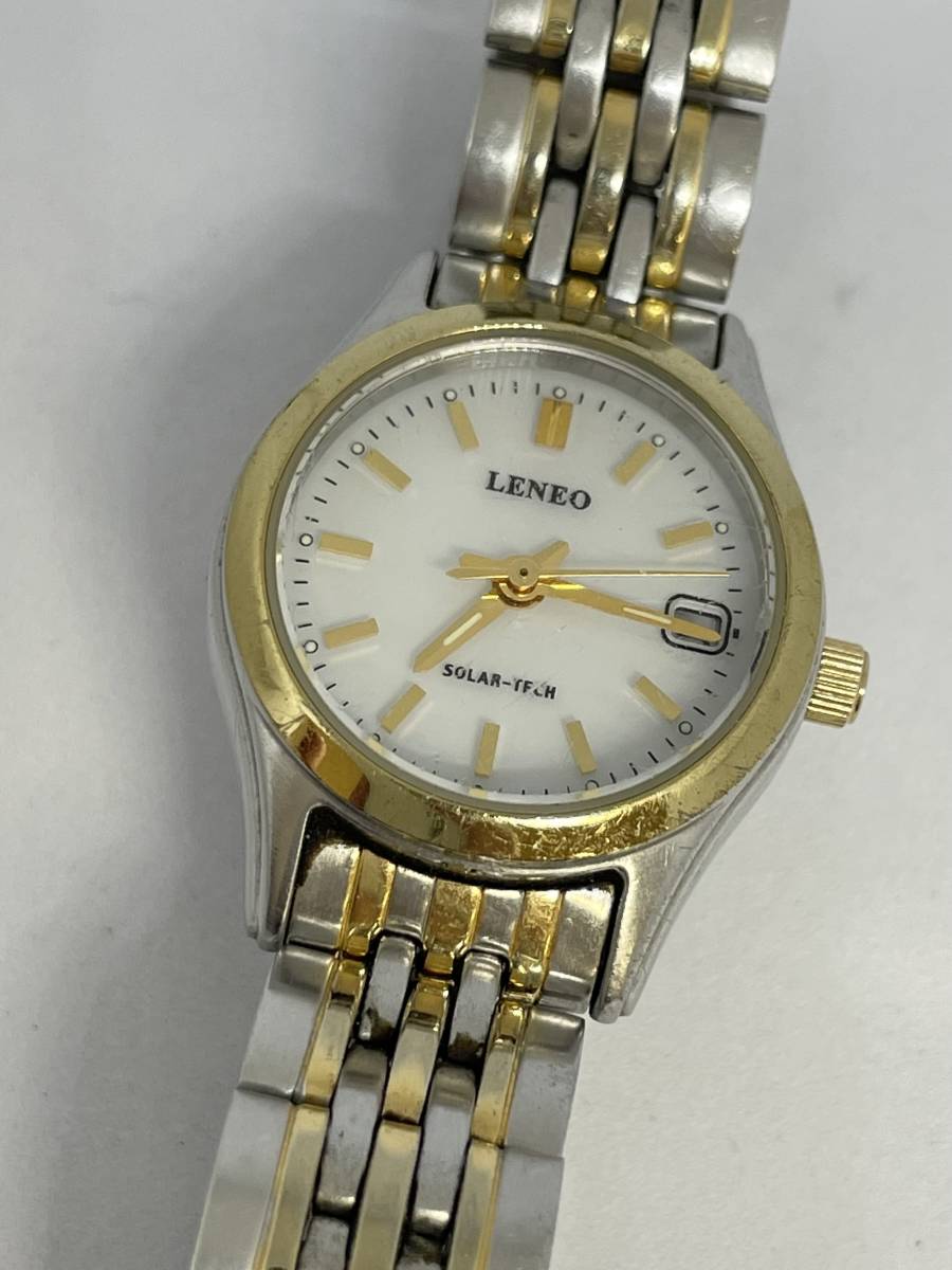 ★稼動品★ レネオ LENEO LEM002-GD1M 電波ソーラー式 メンズ腕時計 の落札情報詳細| ヤフオク落札価格情報 オークフリー