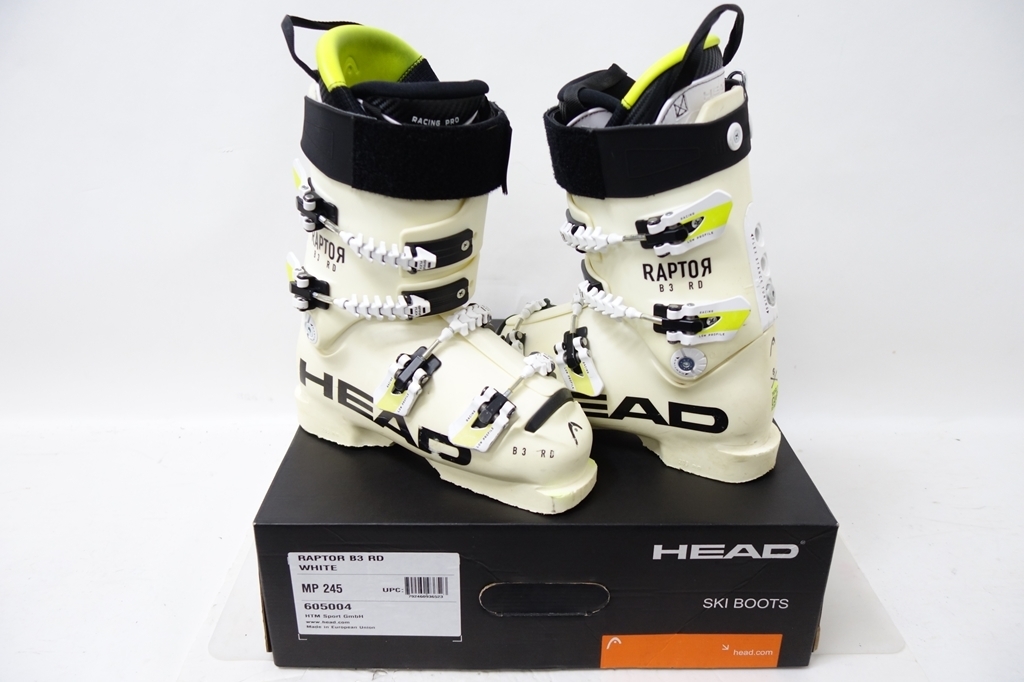 【傷や汚れあり】中古 レーシング 18/19 HEAD RAPTOR B3 RD レディース24-24.5cm/ソール長283mm スキー ...