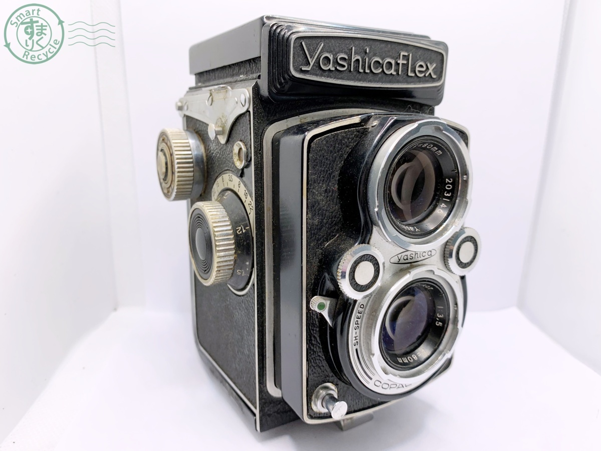 【傷や汚れあり】1261816 Yashicaflex ヤシカフレックス 二眼レフ 1:3.5 f=80mm COPAL-MXV カメラ ...