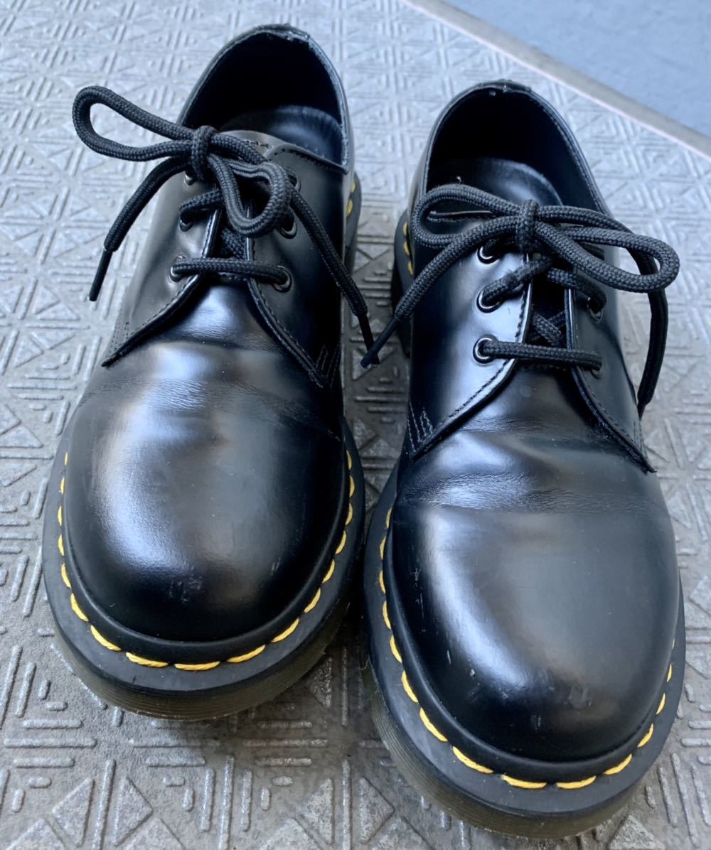 【やや傷や汚れあり】ドクターマーチン Dr.Martens 1461 3ホール スムースレザー UK4 23cm 黒 ブラック BKの落札情報詳細 - ヤフオク落札価格検索 オークフリー