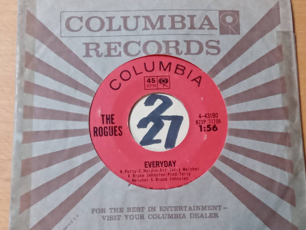【未使用に近い】試聴 新品同様 バディー・ホリー名曲カヴァー THE ROGUES EVERYDAY / ROGER’S REEF Bruce ...