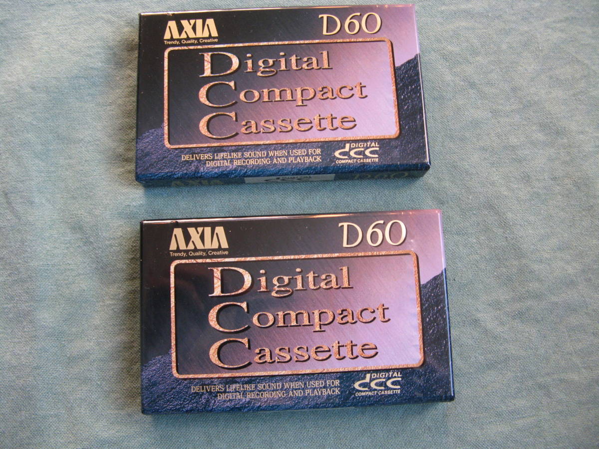 【未使用】AXIA DCC テープ DCC A 60 2本 未開封品の落札情報詳細 - ヤフオク落札価格検索 オークフリー