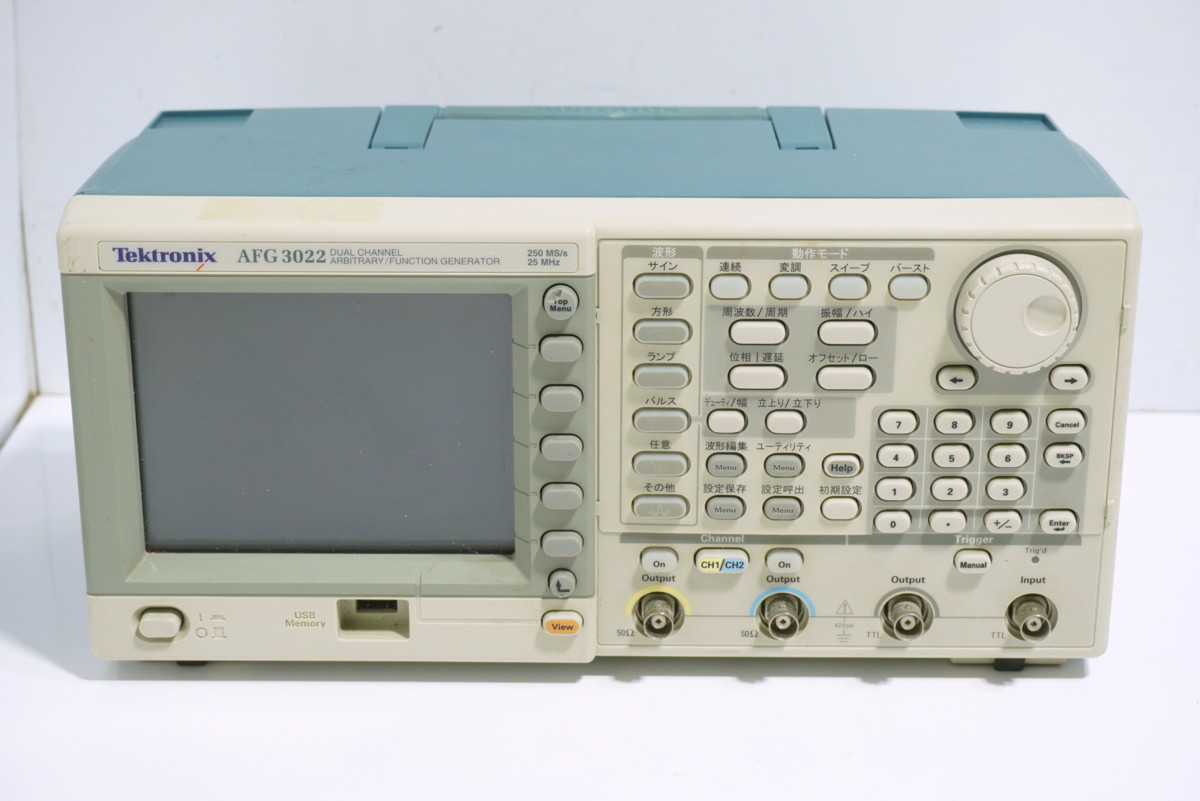 【傷や汚れあり】100☆Tektronix テクトロニクス AFG3022 任意波形/ファンクションジェネレータ★3J-391の落札情報詳細 ...