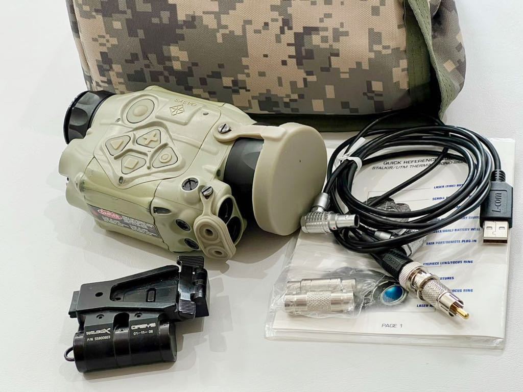 【目立った傷や汚れなし】実物 BAE OASYS UTM サーマルサイト 640×480 PVS PEQ mawl ptw atpial ...