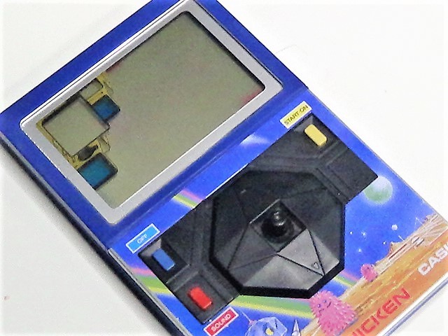 【傷や汚れあり】セール CASIO カシオ CG-130 ASTRO CHICKEN アストロチキン 日本製 レトロ ゲーム lsi lcd ...