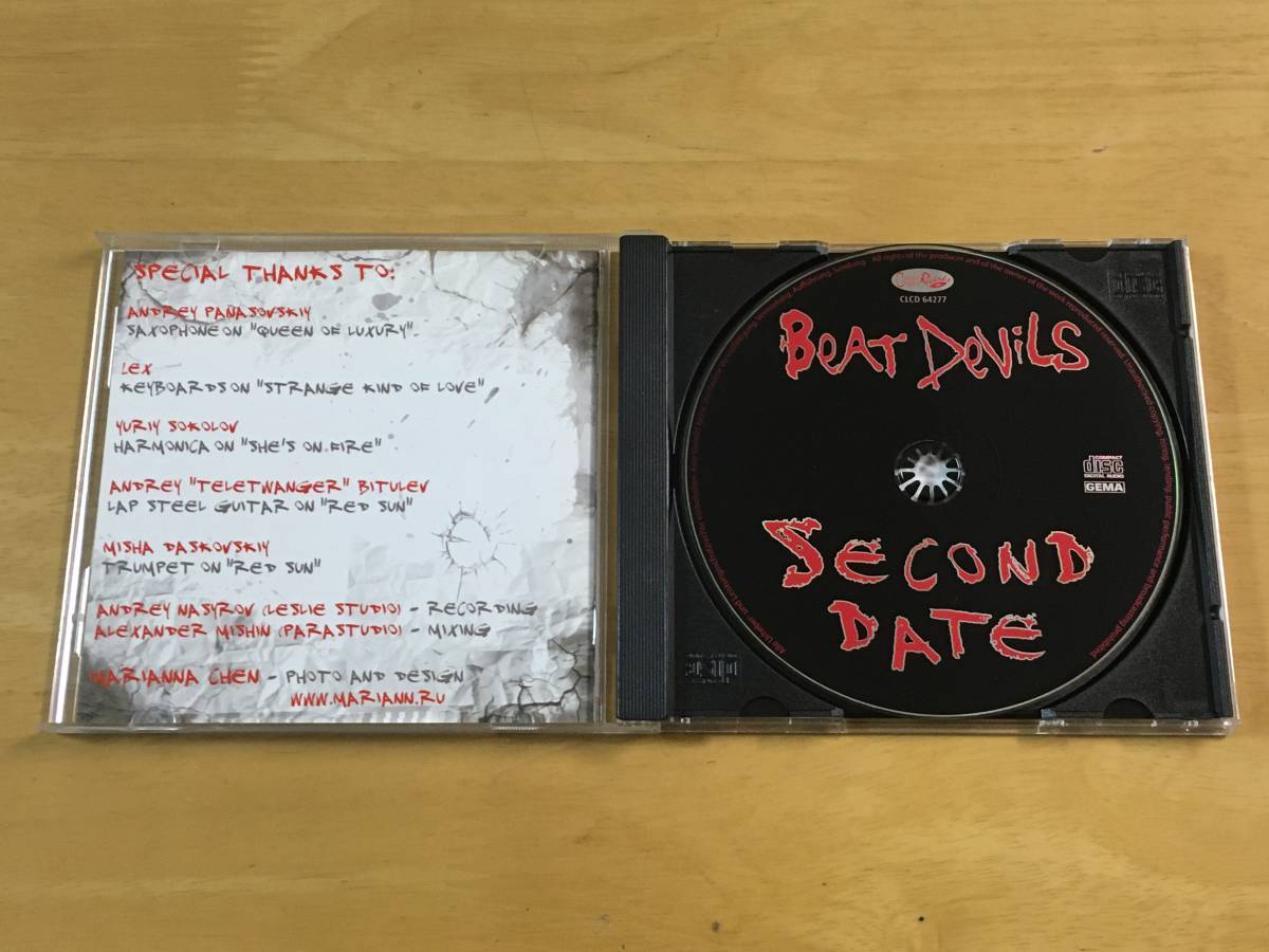【目立った傷や汚れなし】Beat Devils Second Date 輸入盤CD 検:ビートデヴィルス ロカビリー Rockabilly ...