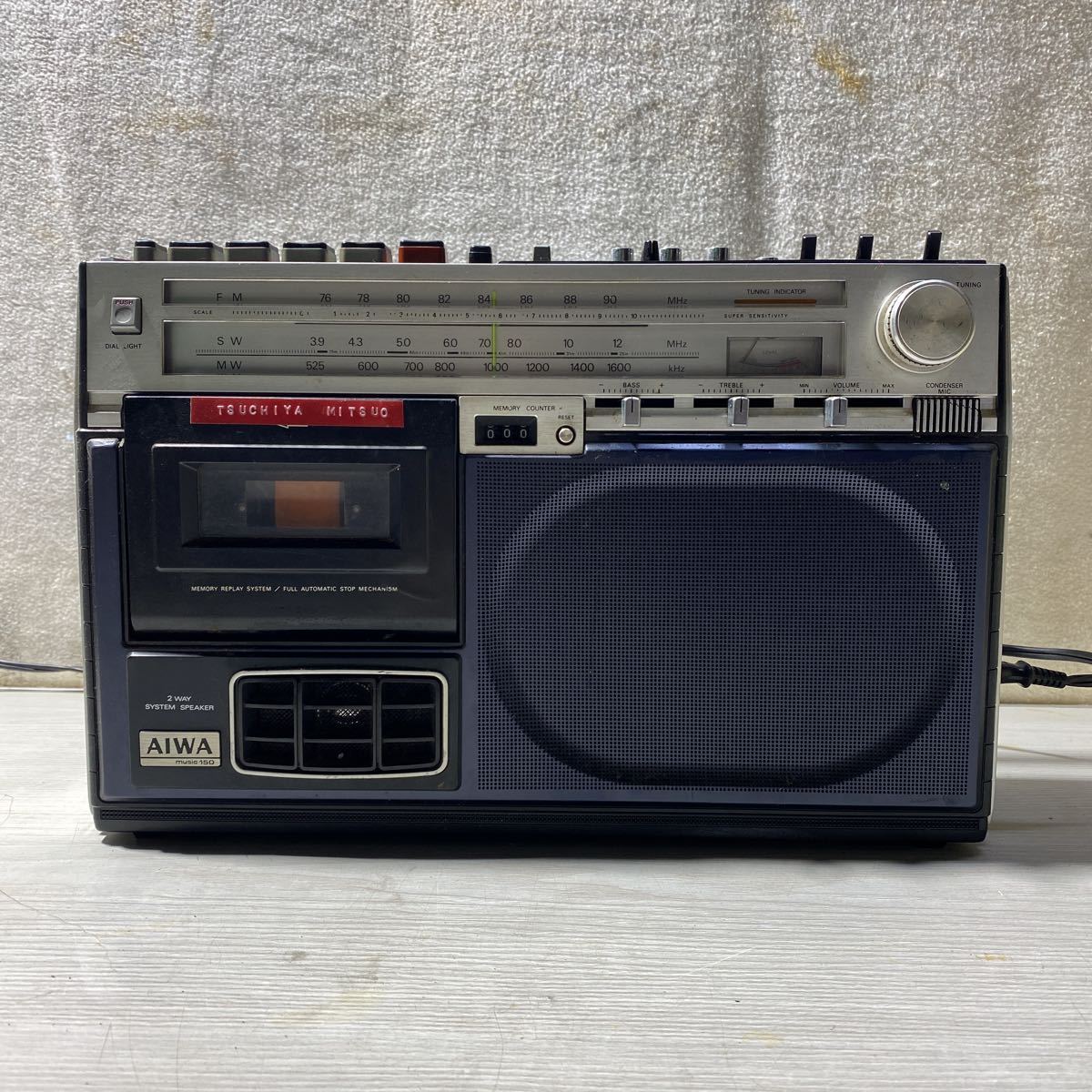 【全体的に状態が悪い】AIWA アイワ ラジカセ TPR-150 の落札情報詳細 - Yahoo!オークション落札価格検索 オークフリー