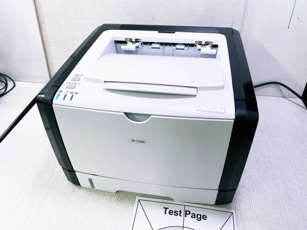 【中古】HG【USED】RICOH SP 2100L A4 モノクロレーザープリンター の落札情報詳細 - ヤフオク落札価格検索 オークフリー