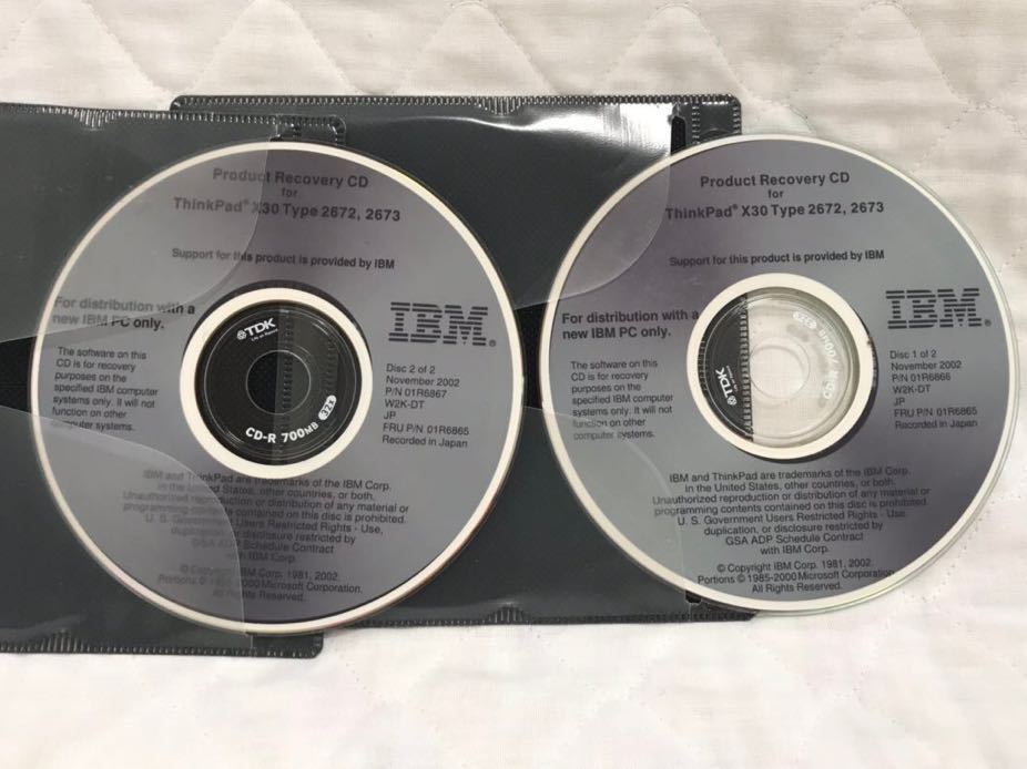 ThinkPad 235 Windows 98モデル リカバリ CD-ROM Product Recovery CD-ROM 一式 の落札情報 ...