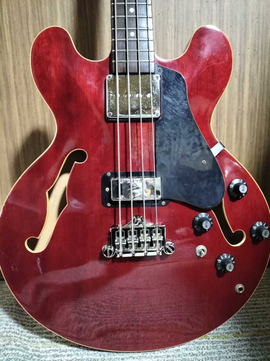 【やや傷や汚れあり】Greco? EB-2Dモデル セミアコベース SAB-100 SAB-120 グレコ？ の落札情報詳細 - Yahoo!オークション落札価格検索 オークフリー