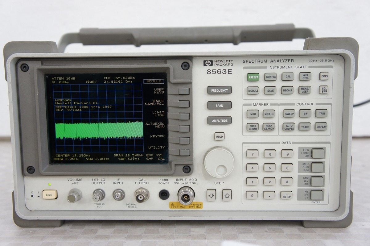アマチュア無線 測定器 スペクトラム・アナライザ Anritsu MS2661 Spectrum Analyzer 9kH - 3GHz 中古 ...