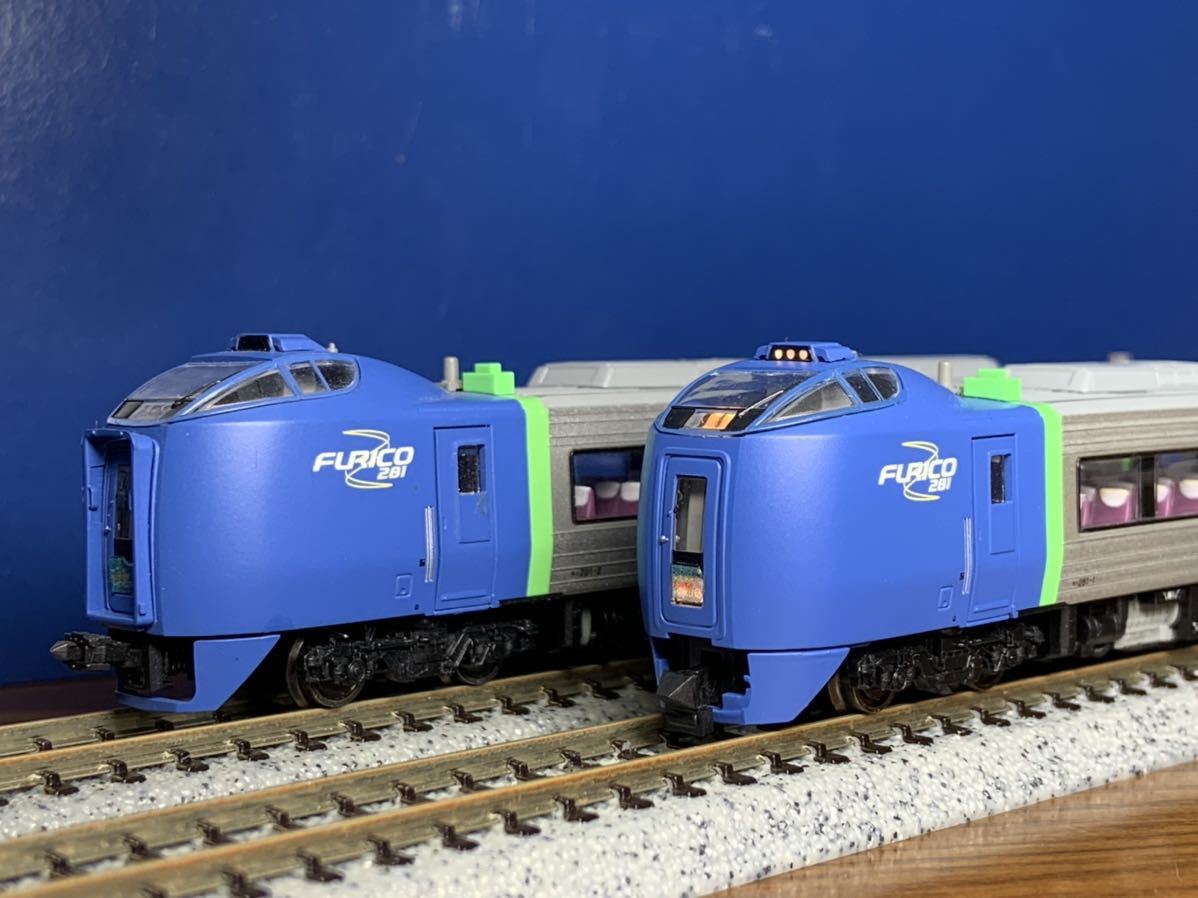 【目立った傷や汚れなし】MICRO ACE マイクロエース A 0348 A 0349 キハ281系 特急 スーパー北斗 FURICO 281 ...