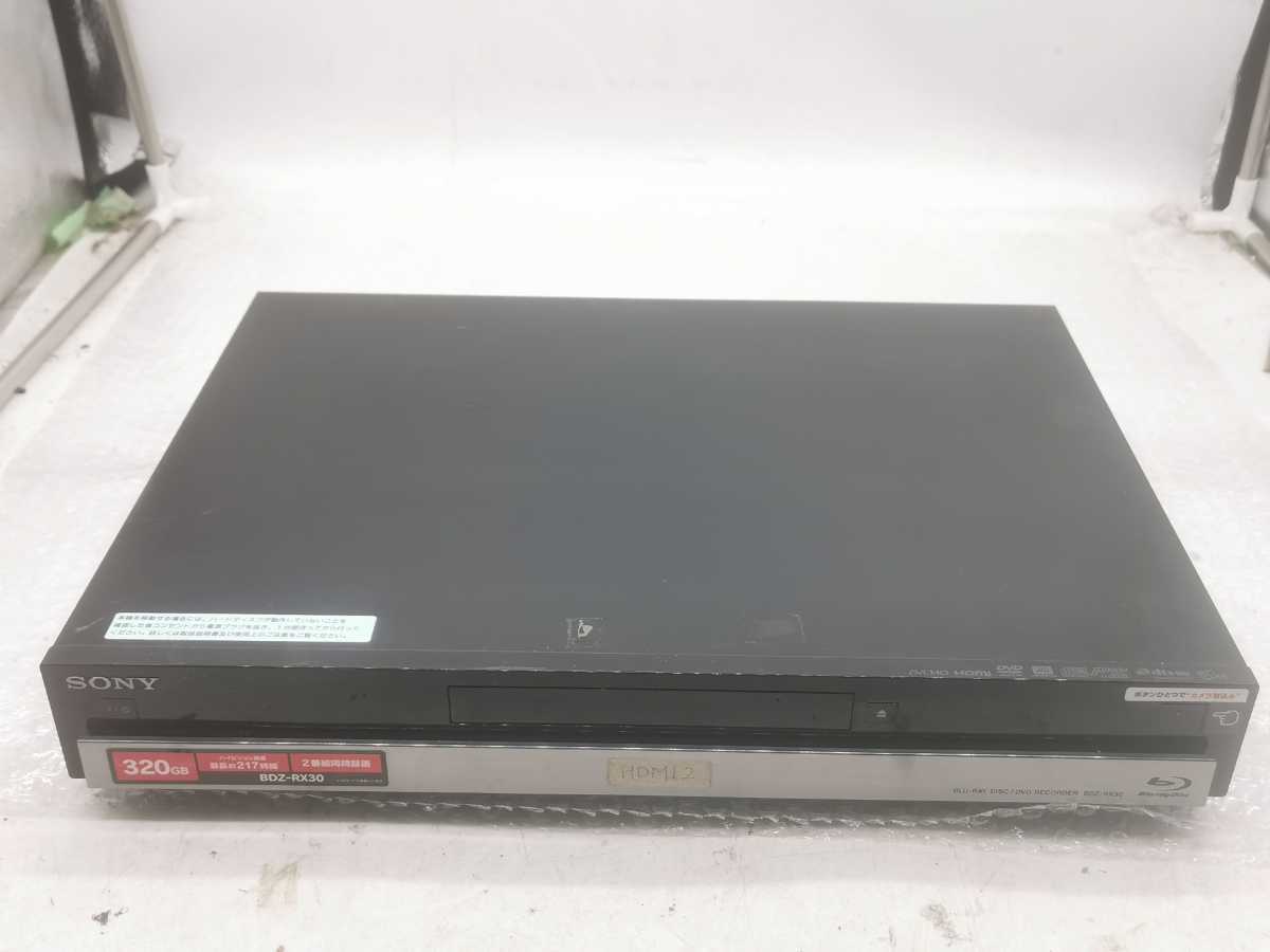 【全体的に状態が悪い】SONY BDZ-RX30 BD RECORDER ジャンク扱いの落札情報詳細 - ヤフオク落札価格検索 オークフリー
