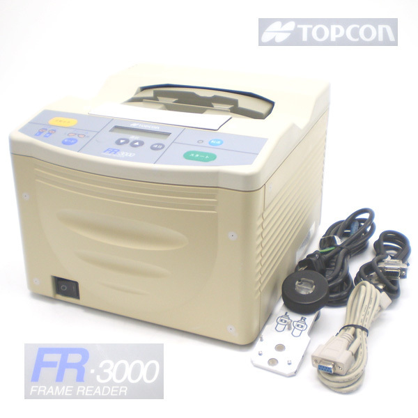 【傷や汚れあり】☆トプコン/TOPCON フレームリーダー FR-3000の落札情報詳細 - ヤフオク落札価格検索 オークフリー