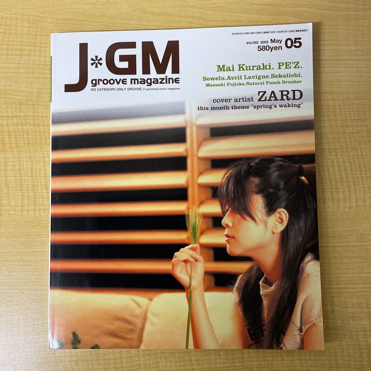 【やや傷や汚れあり】J*GM 2005年5月ZARD 坂井泉水 JGM J Groove Magazine ジェイグルーヴマガジンの落札情報詳細 - ヤフオク落札価格検索 オークフリー