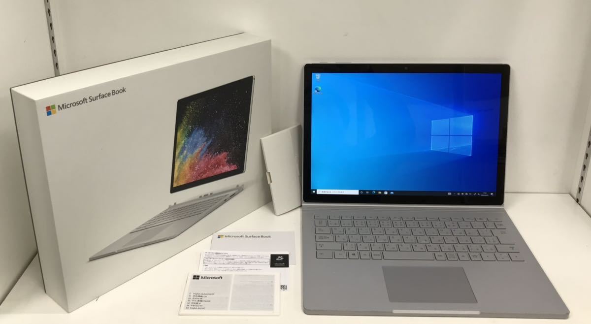 【傷や汚れあり】Microsoft Surface Book 2 Model 1832 1835 Windows10 Pro Core i7 ...