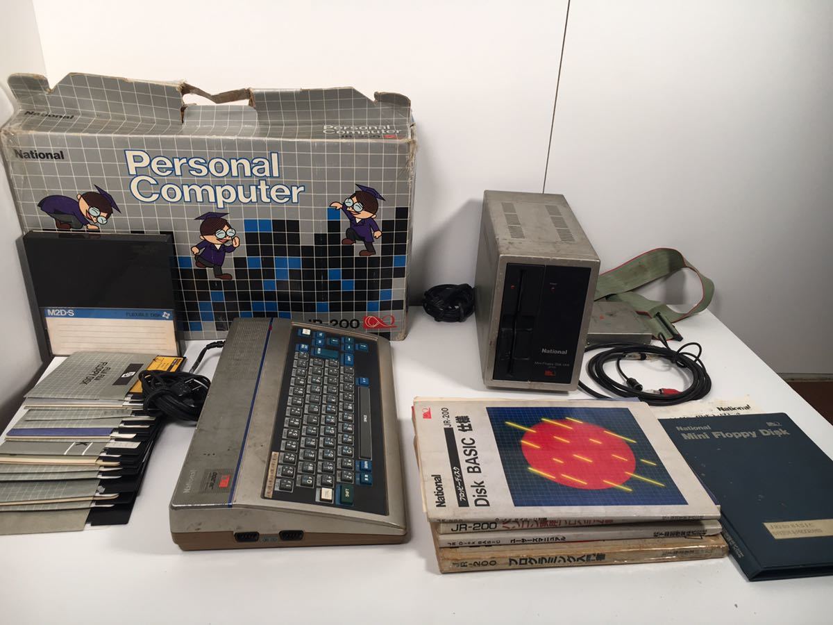 【全体的に状態が悪い】national パーソナルコンピューター JR-200 フロッピー JR-F01 などまとめての落札情報詳細 ...