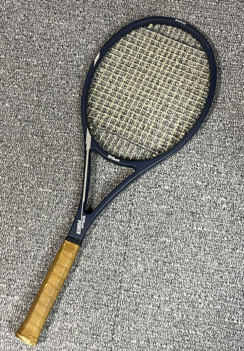 【傷や汚れあり】希少 Wilson FORCE ウィルソン フォース 硬式 ラケットの落札情報詳細 - ヤフオク落札価格検索 オークフリー