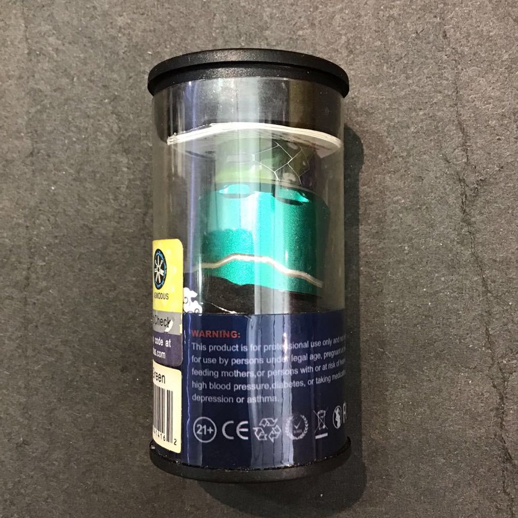 【目立った傷や汚れなし】【ASMODUS C4 Green】アスモダス アトマイザー RDA 24mm グリーン 緑 電子タバコ ベイプ ...