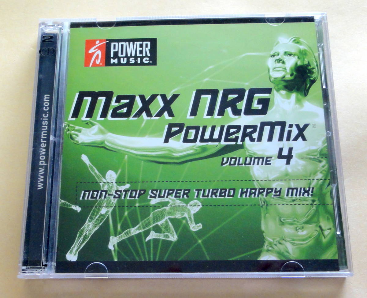【やや傷や汚れあり】Maxx NRG POWERMIX VOLUME 4 / 2枚組CD POWER MUSIC マックス・エナジーシリーズ ...