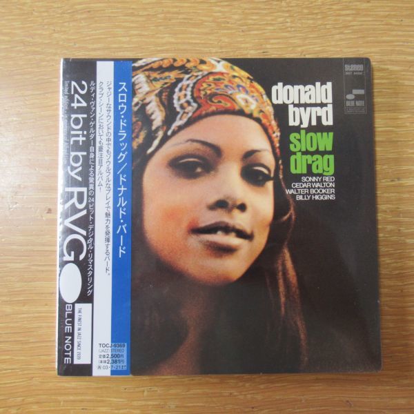 【未使用】JAZZ CD/新品未開封/24 BIT RVG録音/紙ジャケ/帯ライナー付き/DONALD BYRD/SLOW DRAG/Z-7540の落札情報詳細 - ヤフオク落札価格検索 オークフリー