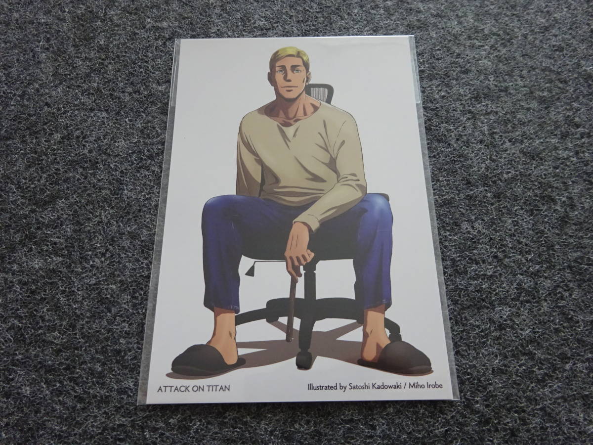 【未使用】進撃の巨人 WIT STUDIO ポストカード エルヴィン 21 ② A85-22の落札情報詳細 - Yahoo!オークション落札価格検索 オークフリー