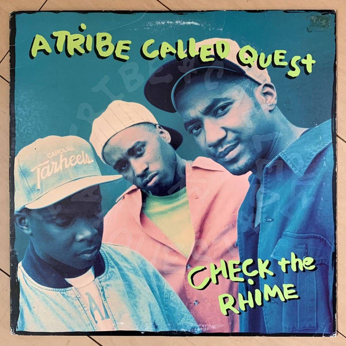 【やや傷や汚れあり】オリジナルUS盤 A TRIBE CALLED QUEST - CHECK THE RHIME （検）90’sヒップホップ ...