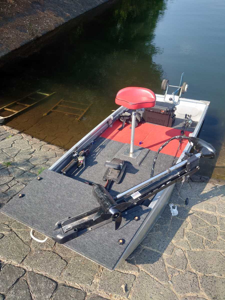 【傷や汚れあり】アルミボート パント ジョン ウィザード wizard WP-298 フルセット 免許不要 引き取り限定の落札情報詳細 - ヤフオク落札価格検索 オークフリー