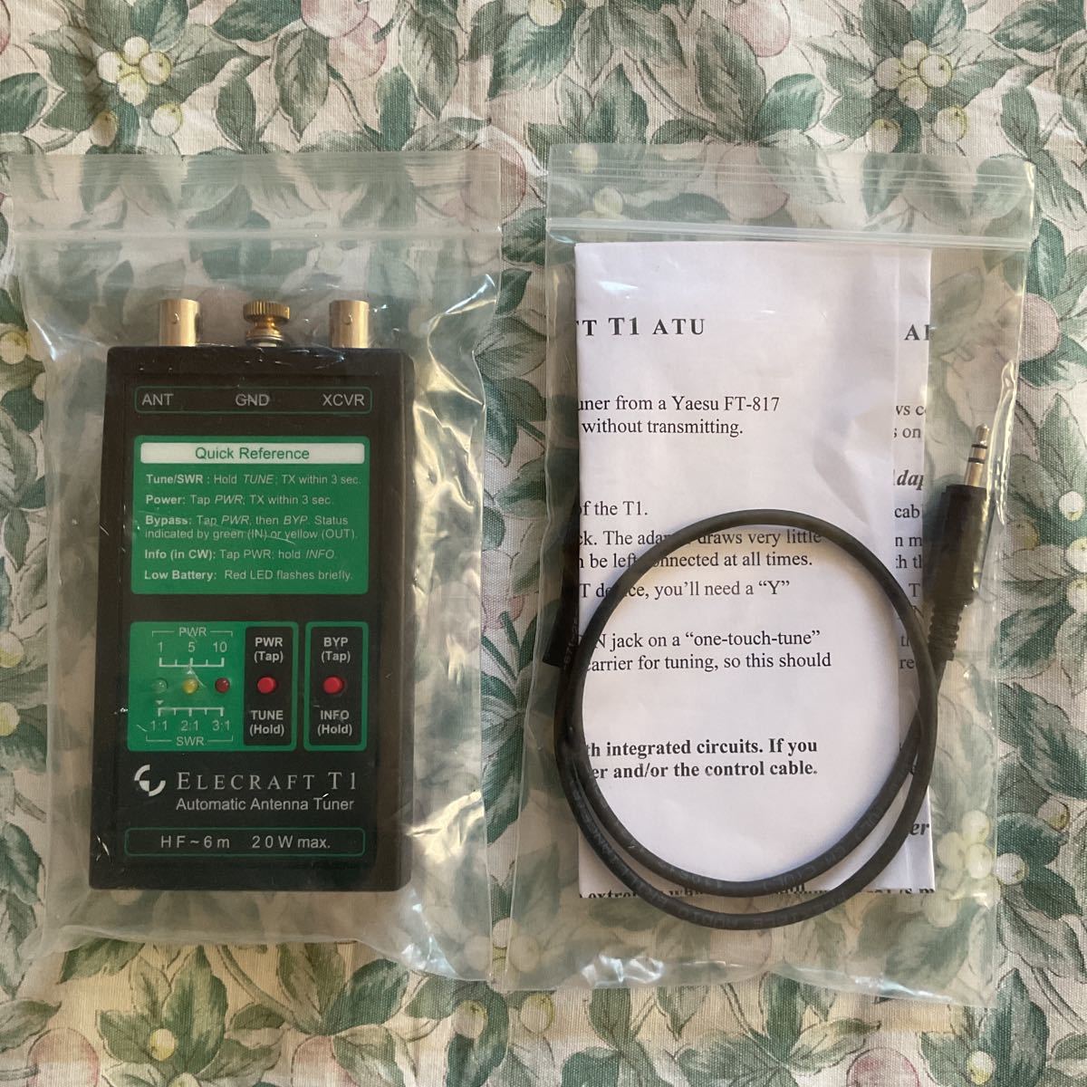 【未使用】アンテナチューナー Automatic Antenna Tuner ELECRAFT T1の落札情報詳細 - ヤフオク落札価格検索 ...