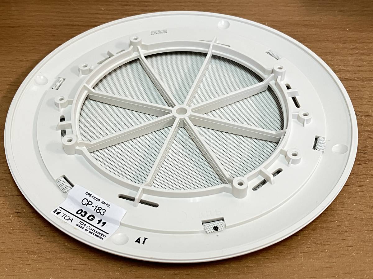 【未使用】未使用♪ TOA 天井埋込型スピーカーパネル CP-183 送料無料♪の落札情報詳細 - Yahoo!オークション落札価格検索 オークフリー