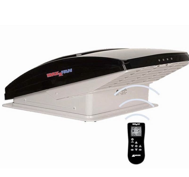 【未使用】マックスファン デラックス スモーク リモコン付き MAX FAN Deluxe 7500K 新品未開封 ルーフベント ...