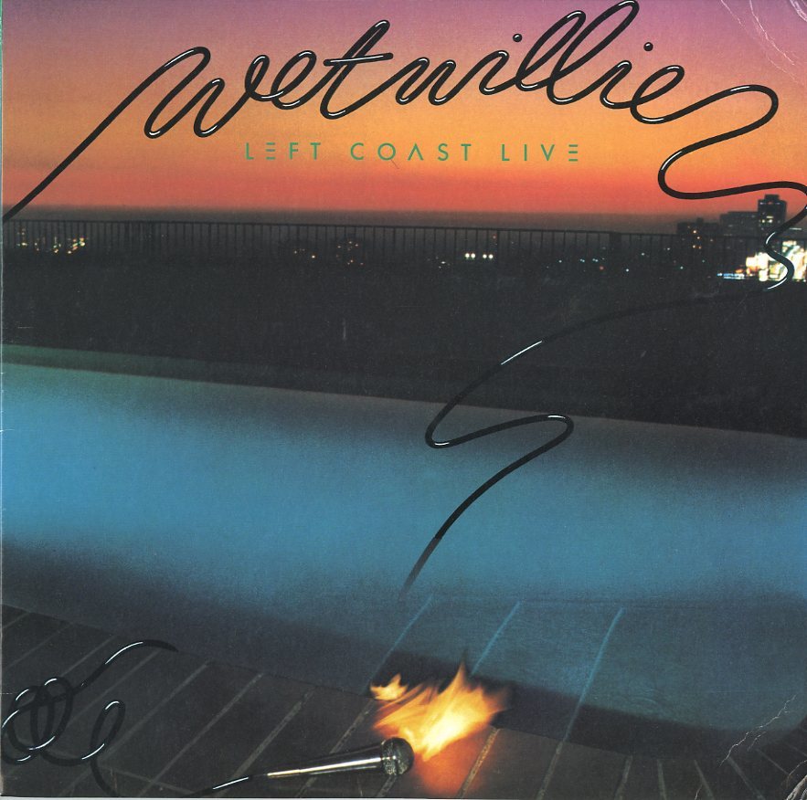 【目立った傷や汚れなし】A00256335/LP/ウェット・ウィリー「Left Coast Live (US盤・サザンロック・ブルースロック ...