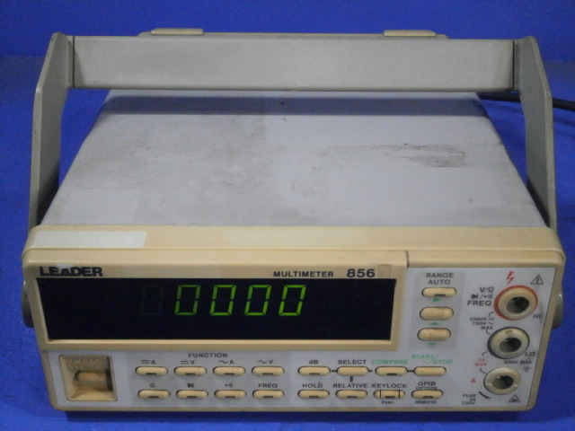 【傷や汚れあり】 LEADER 856 MULTIMETER の落札情報詳細 - ヤフオク落札価格検索 オークフリー