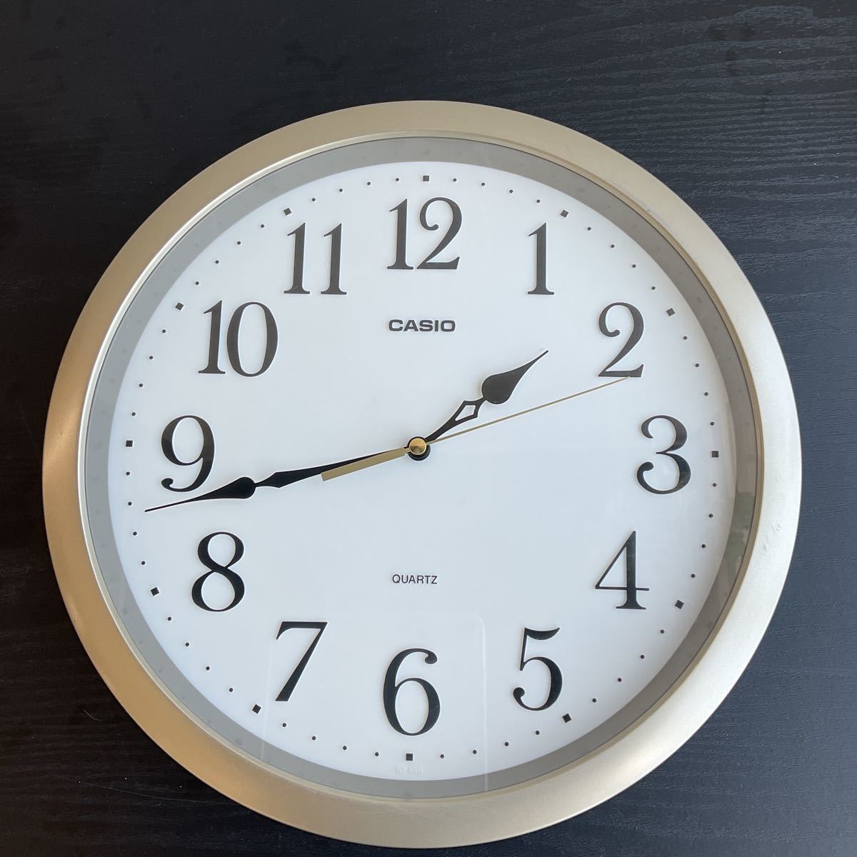 【やや傷や汚れあり】CASIO カシオ 掛け時計 IQ-48S-9JF M74の落札情報詳細 - Yahoo!オークション落札価格検索 オークフリー