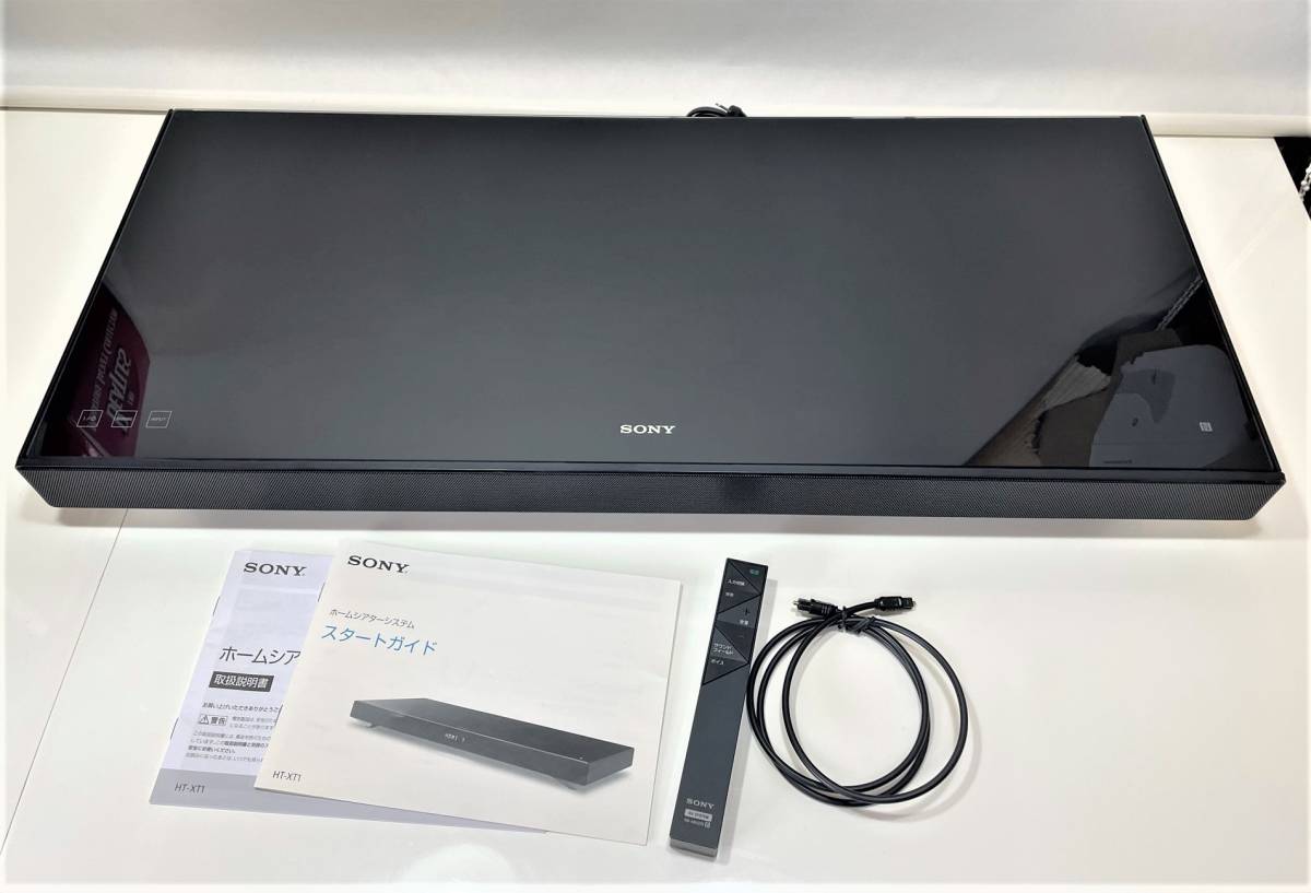 【未使用に近い】即決 美品 ソニー SONY HT-XT1 サウンドバー ホームシアターシステム HDMI Bluetooth 2015年製 ...