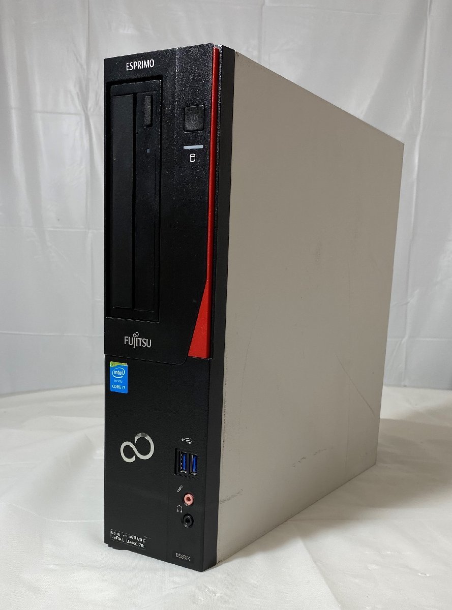 【傷や汚れあり】FUJITSU ESPRIMO D583/K (Core(TM) i7-4790U CPU @3.60GHz / 8GB / 500GB） (管：6012)の落札情報詳細 ...