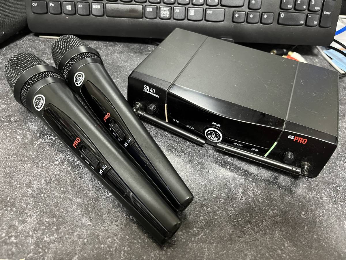 【傷や汚れあり】AKG SR40 ワイヤレスマイクの落札情報詳細 - ヤフオク落札価格検索 オークフリー